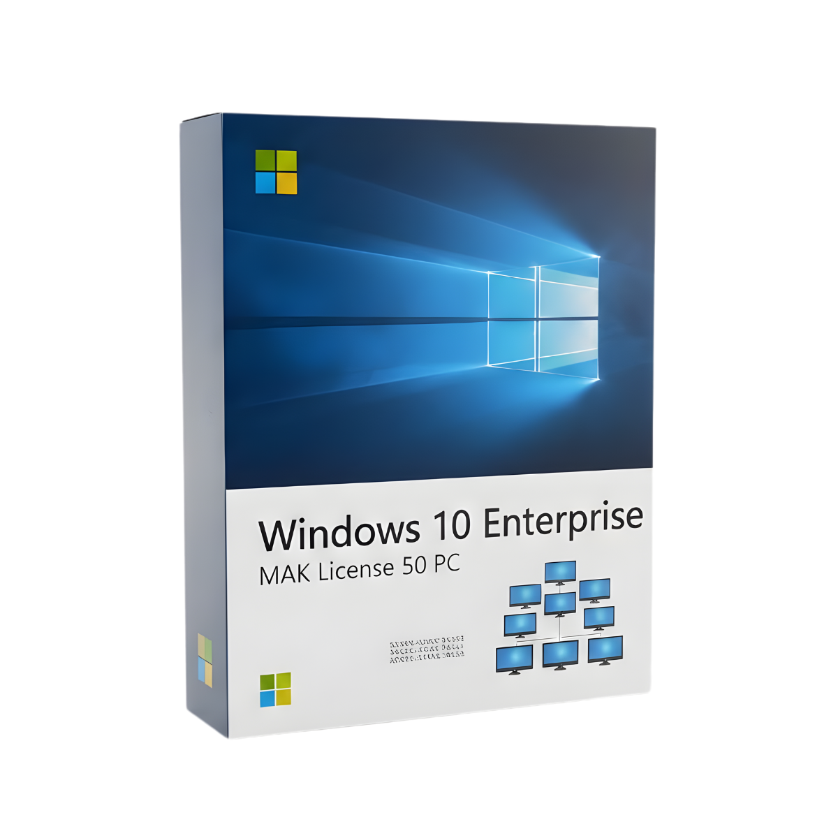 Windows 10 Enterprise MAK Licencia 50 Pc – milicenciamiento.com