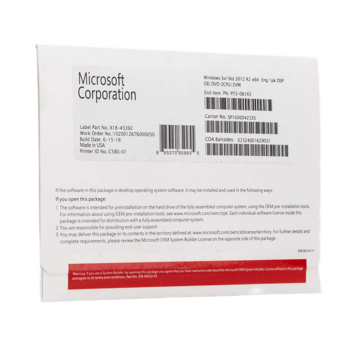 Windows Server 2012 R2 Standard OEM – milicenciamiento.com